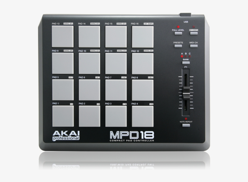Mpc Pad Control Unit - Mpd 18 Akai Transparent PNG - 900x562 - Free ...