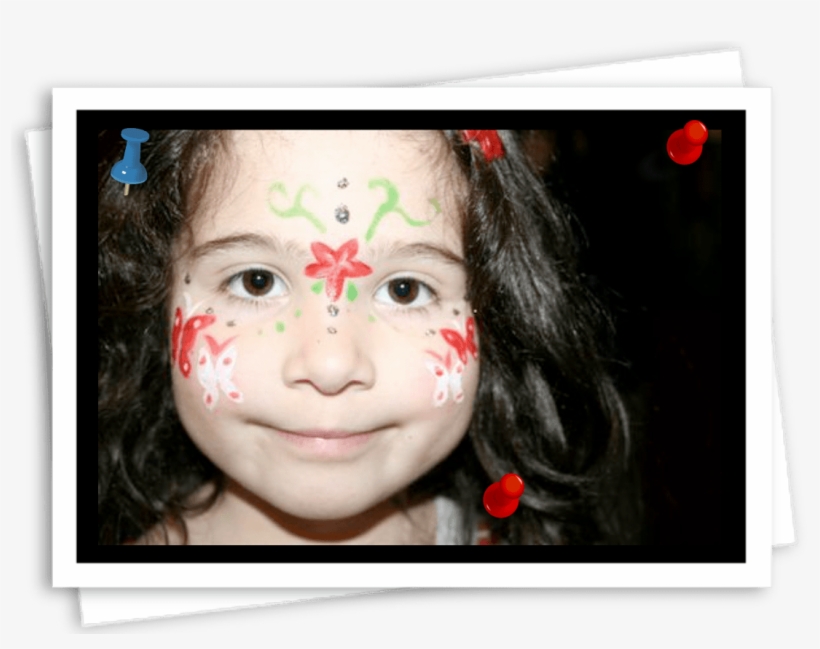 Face Painting 1 Face Painting - Picture Frame Transparent PNG ...