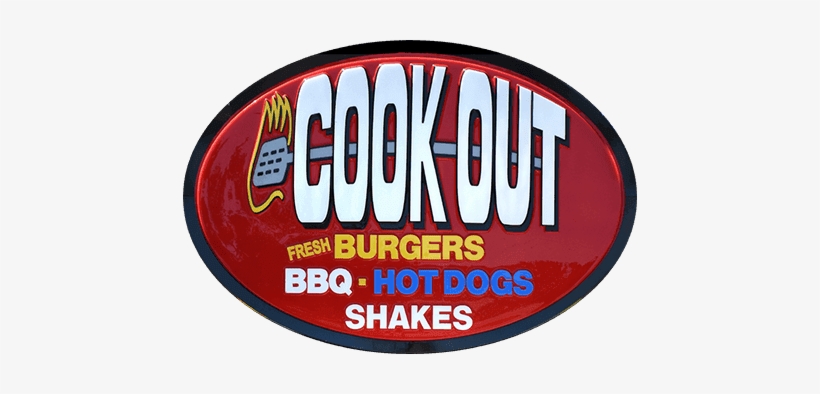 Cookout Sign - Cookout Athens Ga Transparent PNG - 454x314 - Free ...