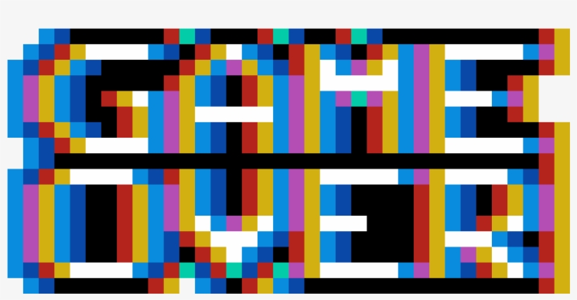 Download 3d Game Over - Perler Gamer - HD Transparent PNG - NicePNG.com