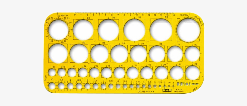 Linex Circle Template Tangential Squares Protractor Transparent PNG ...
