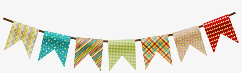 Bandaritas Png - Banderines Granja Png Transparent PNG - 1600x405 ...