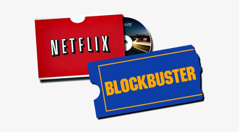 Blobkbuster Vs Netflix Logo - Graphic Design Transparent PNG - 595x386 ...