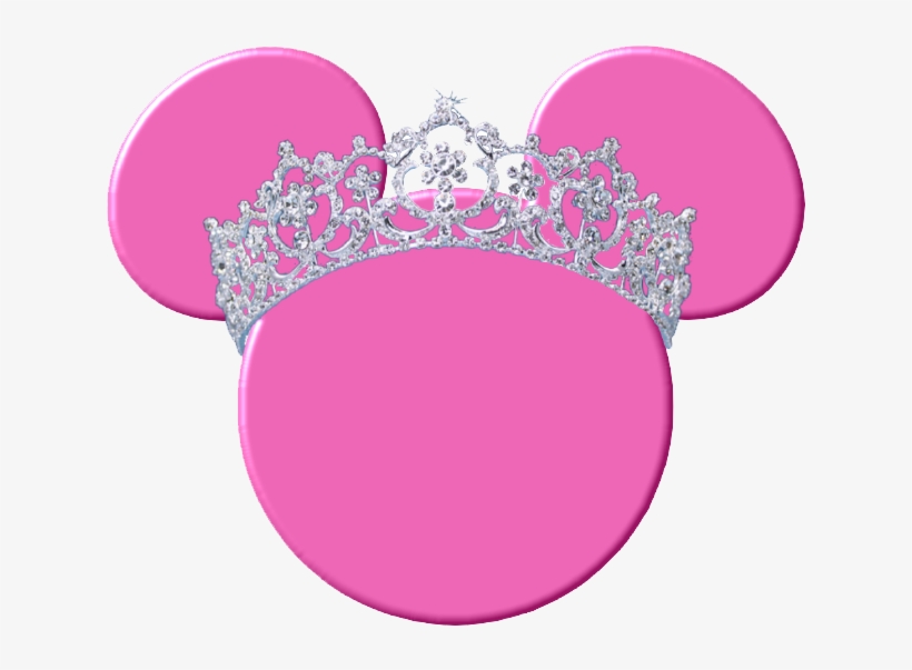Download Crown Clipart Minnie - Pink Minnie Mouse Head Clip Art - HD ...