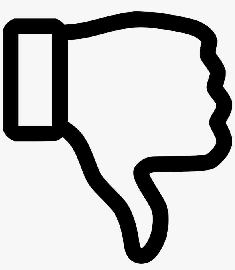 Thumbs Down - - Clip Art Transparent PNG - 892x980 - Free Download on ...