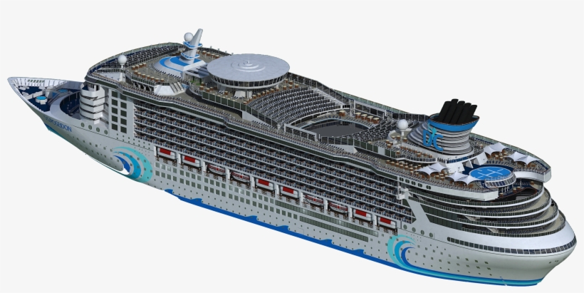 Poseidon Cruise Ship Model