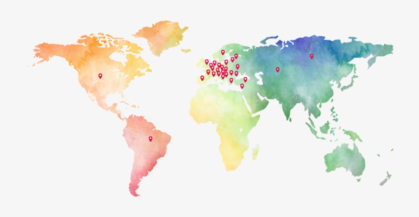 Our Export Partners Help Us To Strengthen And Promote - World Map For ...