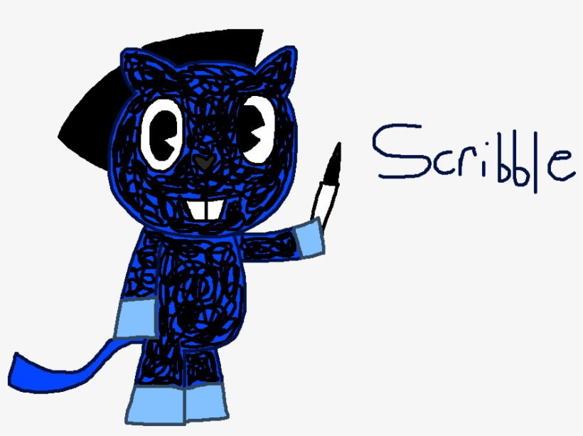 Scribble - Cartoon Transparent PNG - 886x628 - Free Download on NicePNG