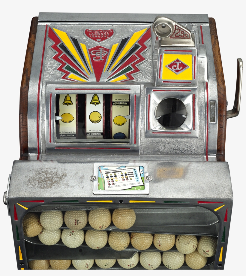 Sportsman Golf Ball Vendor Slot Machine By Jennings - Golf Transparent ...