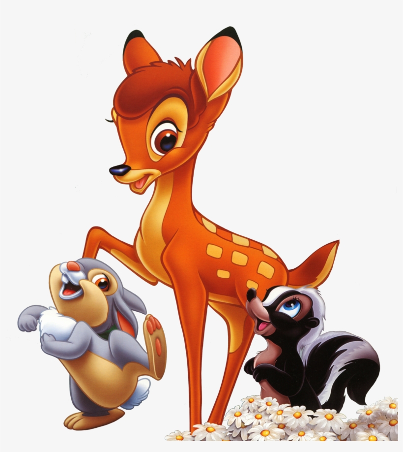 Chipmunk Clipart Bambi Character - Disney Bambi Png Transparent PNG ...