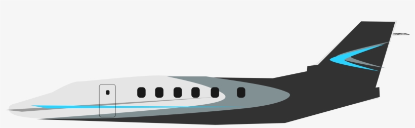 Jet Concept Fuselage - Private Jet Vector Png Transparent PNG ...