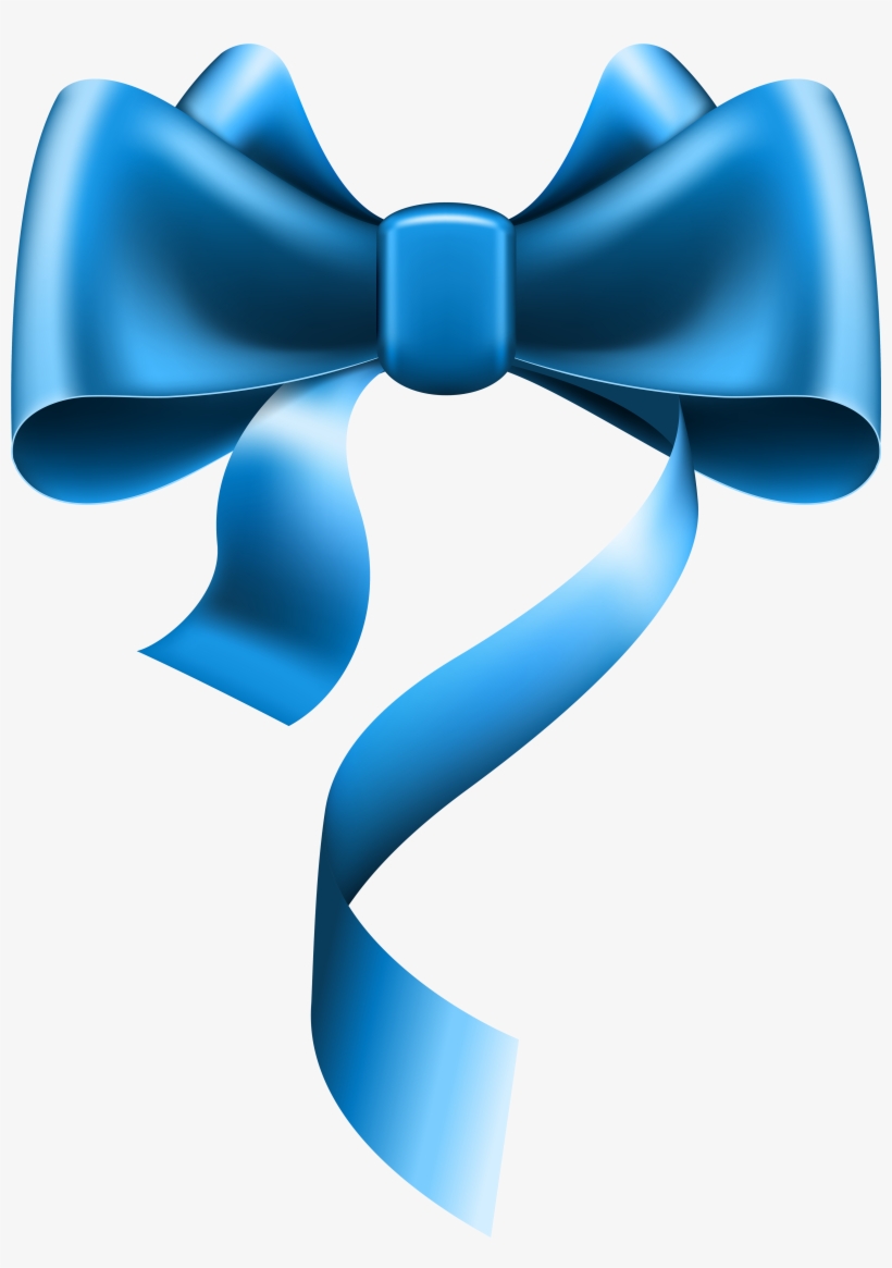 Blue Bow Png