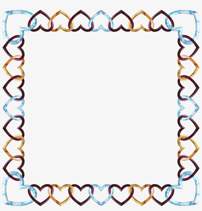 Png File Square Frame - Heart Square Frame Png Transparent PNG ...