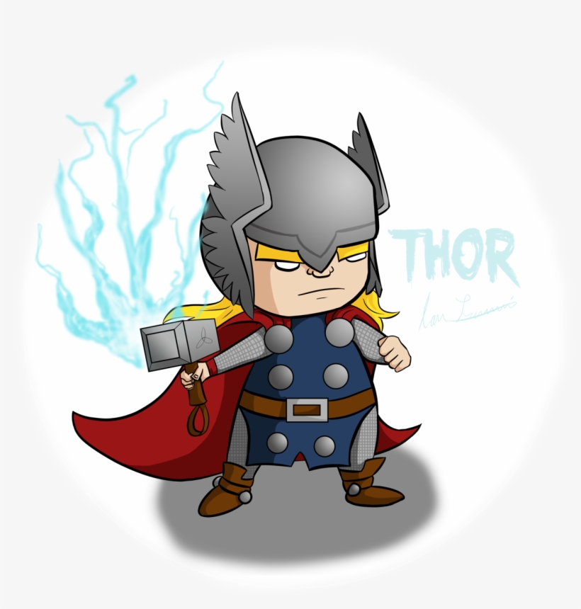Mini Thor By Ianlammiart On Deviantart Picture Freeuse - Thor Y Hulk ...