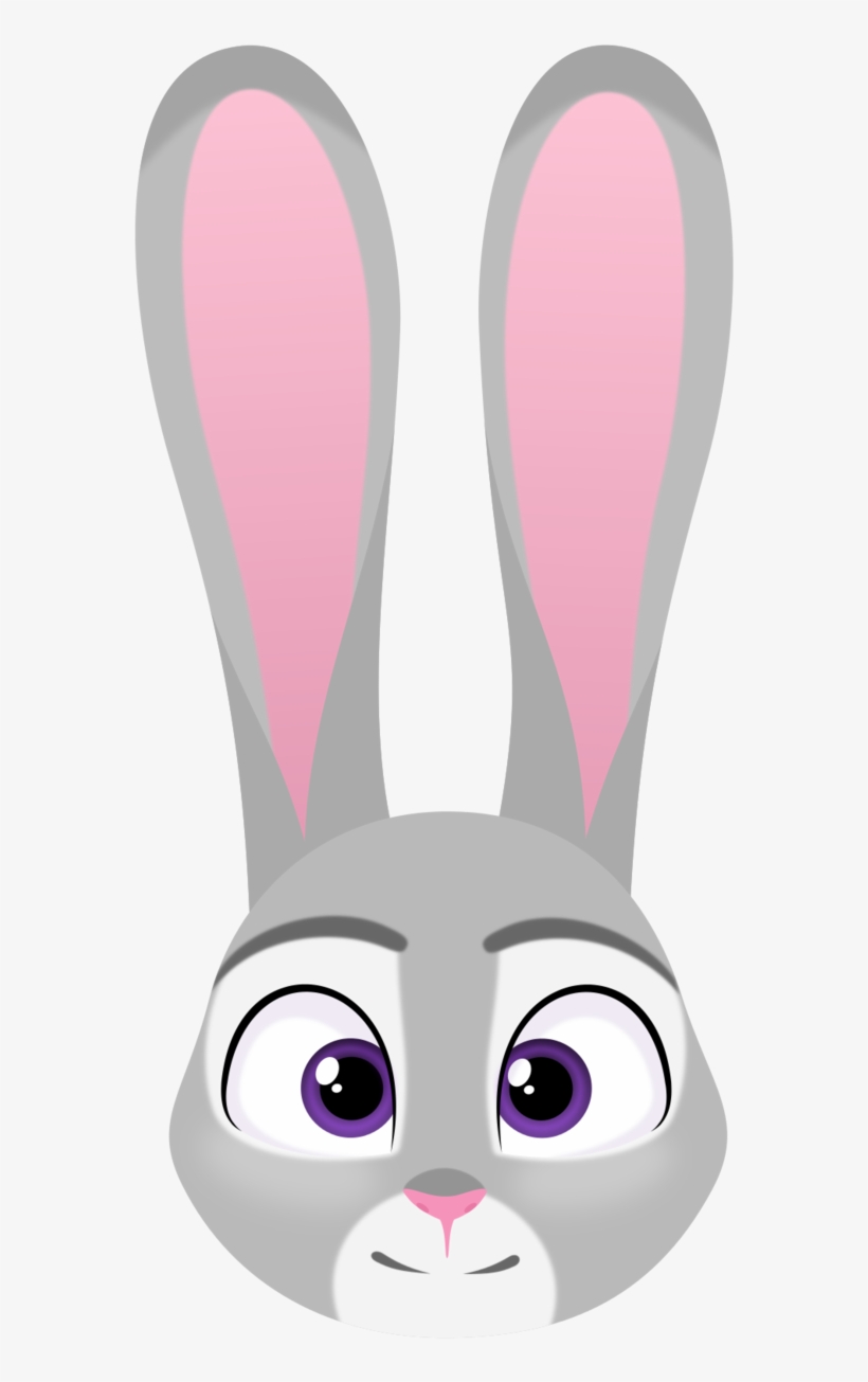 Judy Hopps By Fehlung On Deviantart - Judy Hopps Face Vector ...