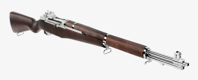 G&g M1 Garand Aeg Rifle - M1 Garand Silver Transparent PNG - 760x278 ...