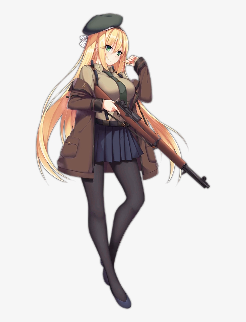 Girls Frontline M1 Garand Transparent PNG - 587x993 - Free Download on ...