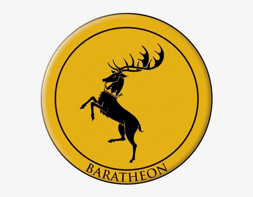 Game Of Thrones Baratheon Embroidered Patch - House Baratheon ...