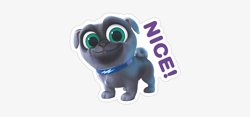Viber Sticker «puppy Dog Pals» - Puppy Dog Pals Sticker Transparent PNG ...