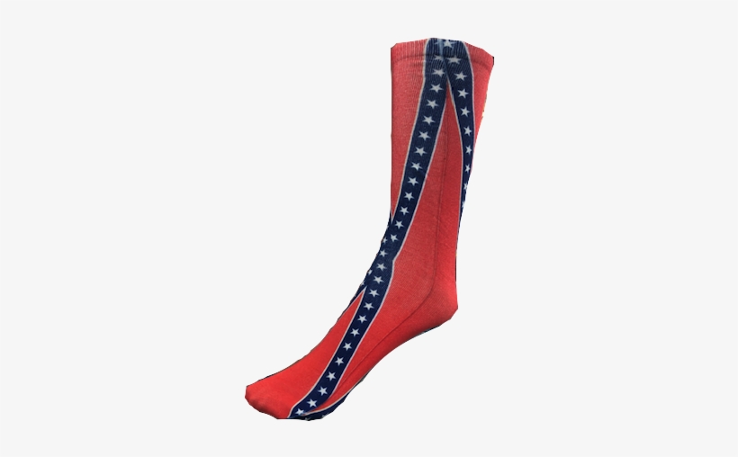 Rebel Flag Socks - Sock Transparent PNG - 316x453 - Free Download on ...