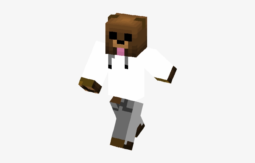 Oso Skin - Skin De Minecraft Oso Transparent PNG - 317x453 - Free ...