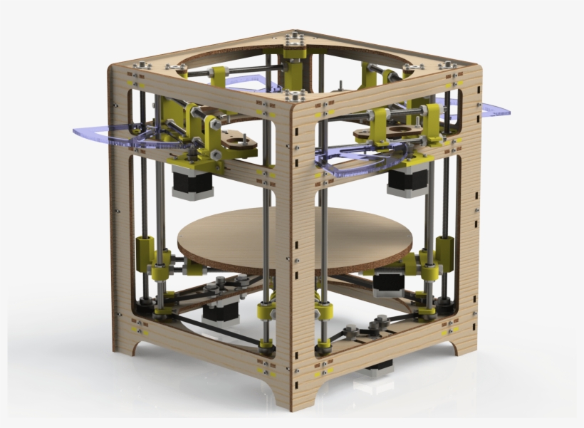 Theta-printer - Delta 3d Printer Axis Transparent PNG - 1600x1200 ...