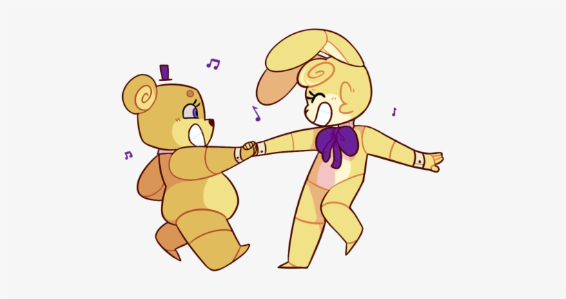 Small Memes - Fnaf Fredbear X Spring Bonnie Transparent PNG - 500x375 ...