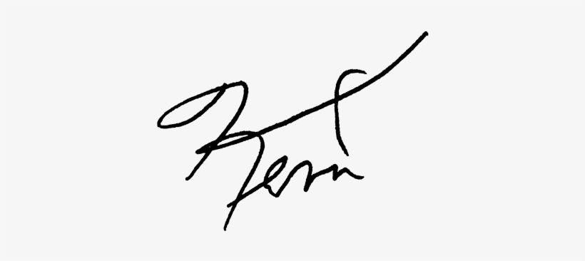 Download Signature Kevin - Line Art - HD Transparent PNG - NicePNG.com