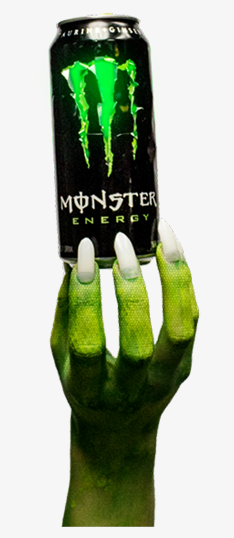 Download Image Of Monster Arm Holding A Can Of Monster Energy - HD ...