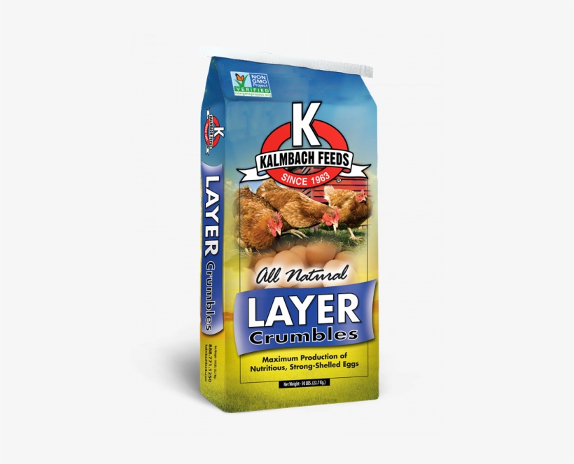 Kalmbach Feeds 50 Lb. For Chickens Crumble Layer Feed Transparent PNG ...