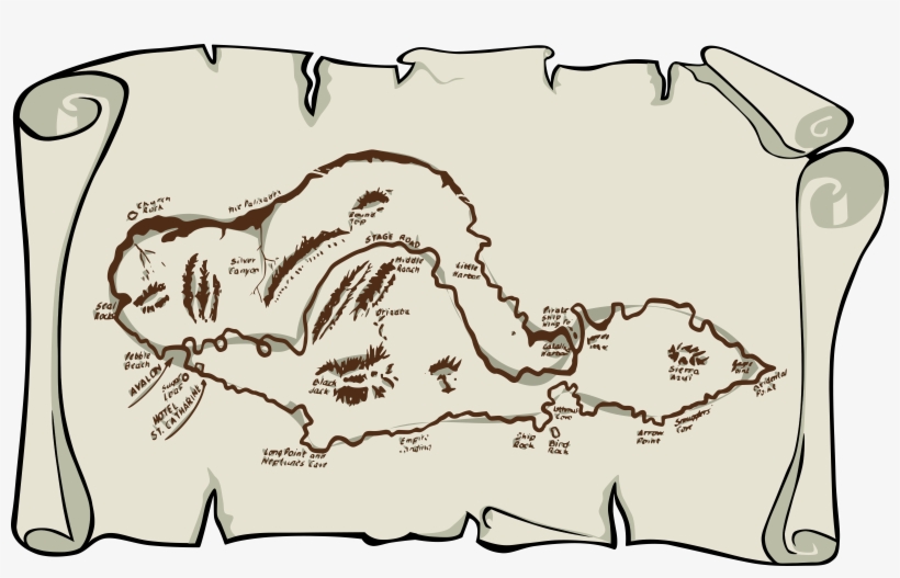 Download Big Image - Treasure Map - HD Transparent PNG - NicePNG.com
