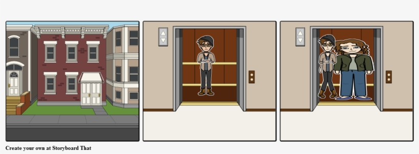 The Elevator - Awkward Situation Transparent PNG - 1164x385 - Free ...