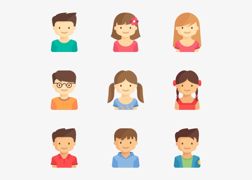 Kids Avatars - Avatar Face Kids Transparent PNG - 600x564 - Free ...