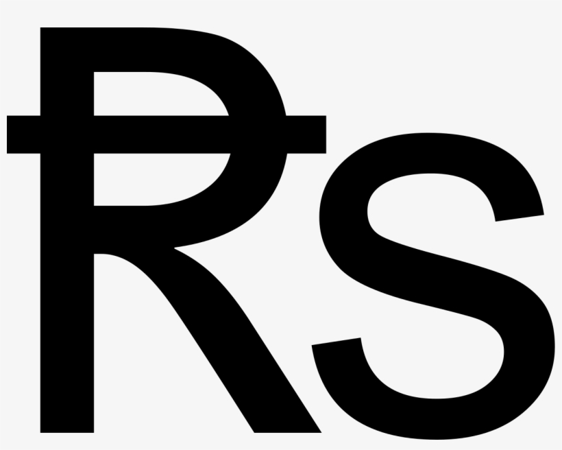 File - Rupee Sign - Svg - Symbol Of Indian Rupee Transparent PNG ...