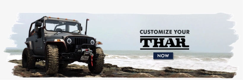 Thar - Mahindra Thar Daybreak Edition Price Transparent PNG - 1159x335 ...