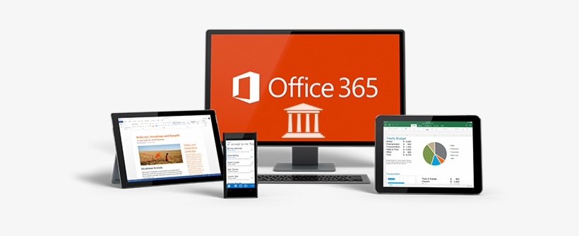 Office 365 Image - Office 365 All Devices Transparent PNG - 626x253 ...