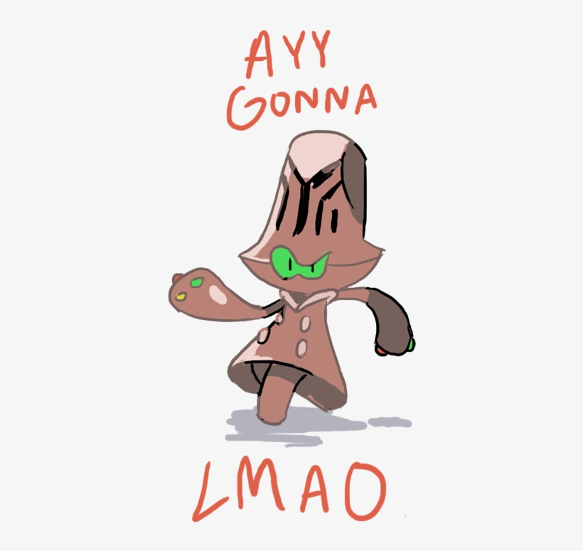Ayyyy - Portable Network Graphics Transparent PNG - 500x714 - Free ...