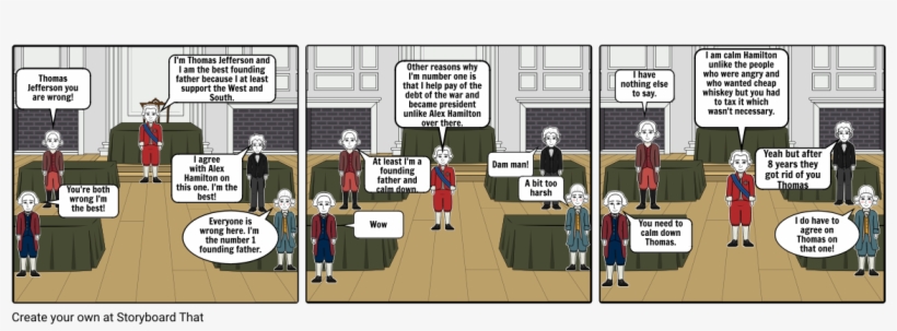 Us History Honors Project Thomas Jefferson - Comics Transparent PNG ...
