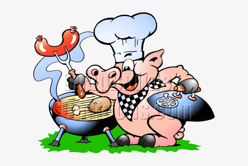 Cartoon Pig Cooking Transparent PNG - 600x600 - Free Download on NicePNG