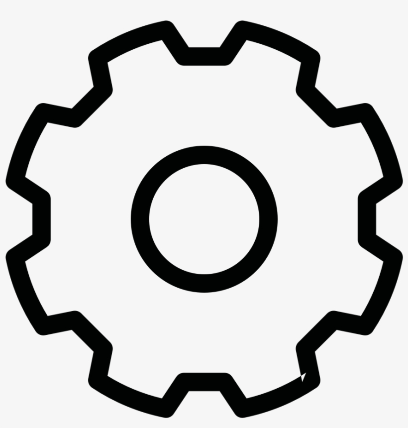Settings Cog Smooth Settings Cog Smooth Settings Cog - Icon Transparent PNG - 960x960 - Free ...