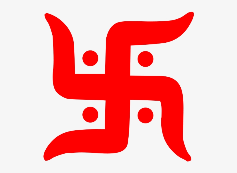 This Is Free Red Hindu Swastik Png Image With Alpha - Swastika Png ...