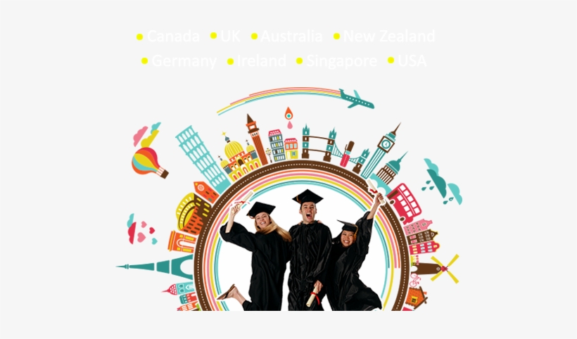 Overseas Education - Study Abroad Transparent PNG - 500x420 - Free ...