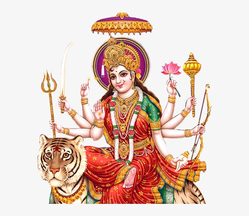 Latest Goddess Navadurga Png Images For Banner Designs-dussehra - Durga ...