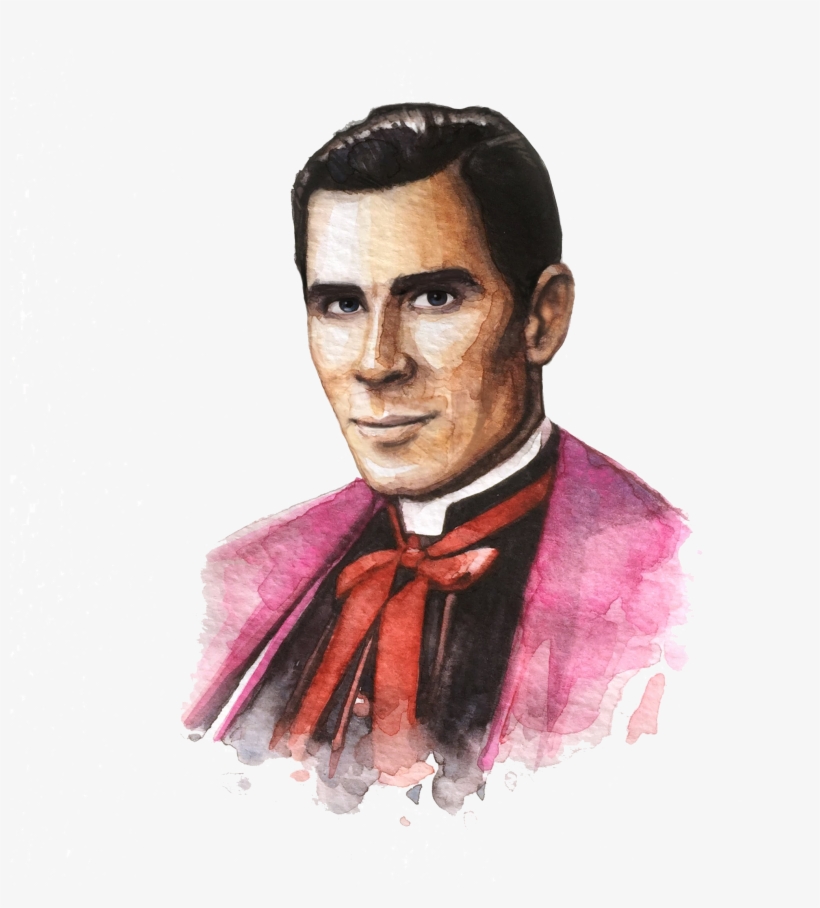 Fulton Sheen - Illustration Transparent PNG - 2088x2151 - Free Download ...