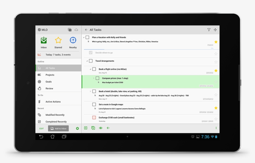Task List For Android Tablet - Rover Dog Walking App Transparent PNG ...