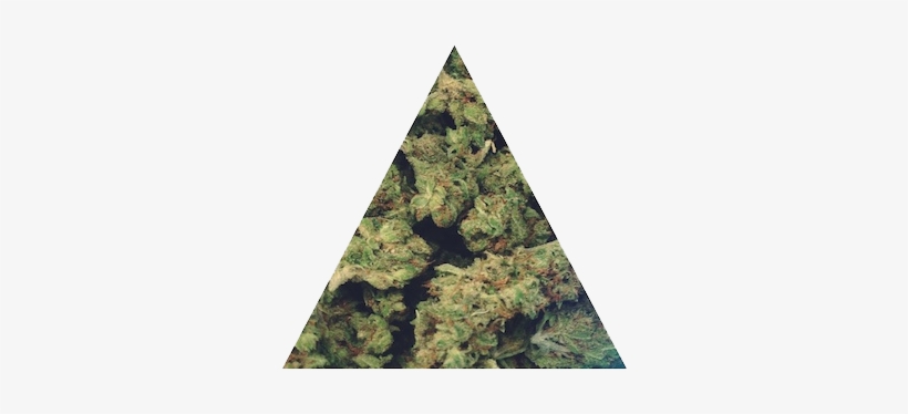 Weed Marijuana Ganja High Edit Nugs Triangle Stoned - Triangle Weed Png ...