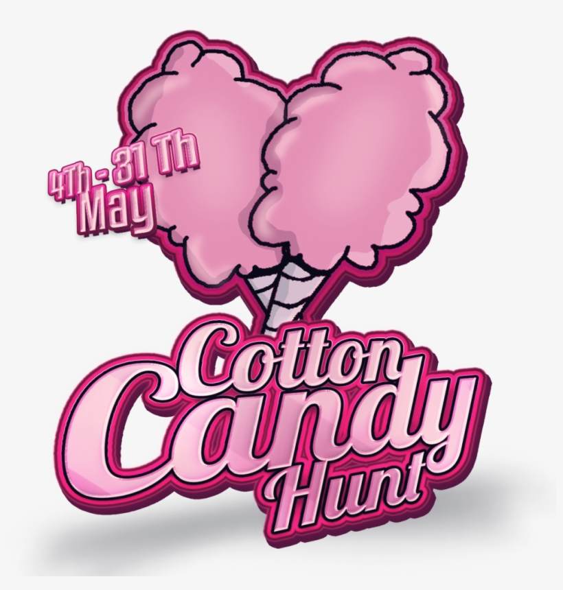 The Cotton Candy Hunt Png - Cotton Candy Logo Png Transparent PNG ...