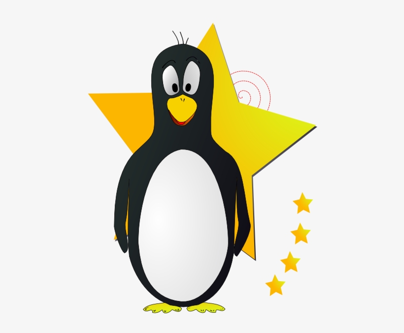 Penguin Clipart Star - Penguin Clip Art Transparent PNG - 468x595 ...