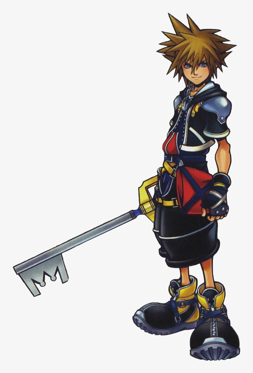 Sora Kingdom Hearts Render Transparent PNG - 738x1127 - Free Download ...
