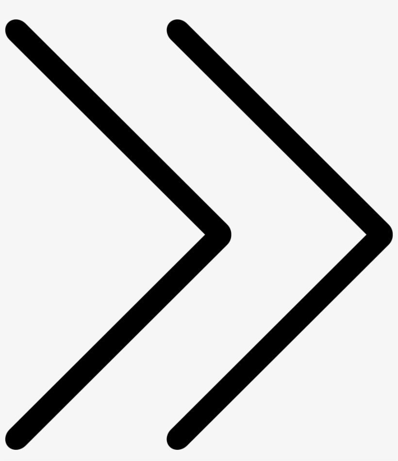 Png File Svg - Double Arrow Icon Png Transparent PNG - 884x980 - Free ...